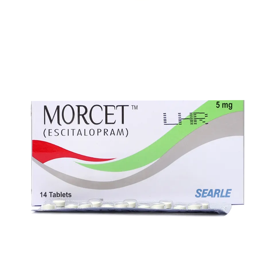 Morcet (Escitalopram) 5mg, 14 Ct by Searle Online in Pakistan | Anti ...