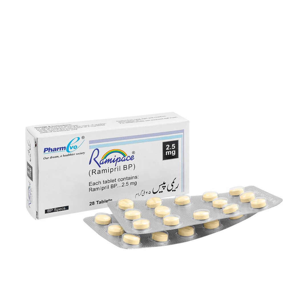 Buy PharmEvo Ramipace Tablet 2.5mg, 28 Ct Online in Pakistan | My ...