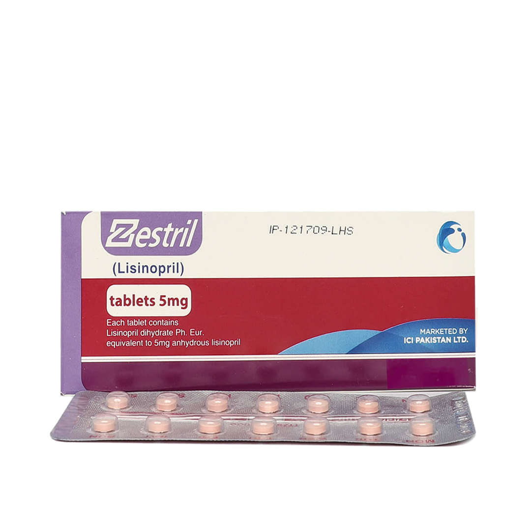 Zestril (Lisinopril) 5mg, 14 Ct by LCI Online in Pakistan | Medicine ...